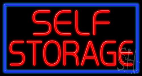 Self Storage LED Neon Sign - Self Storage Neon Signs - Everything Neon