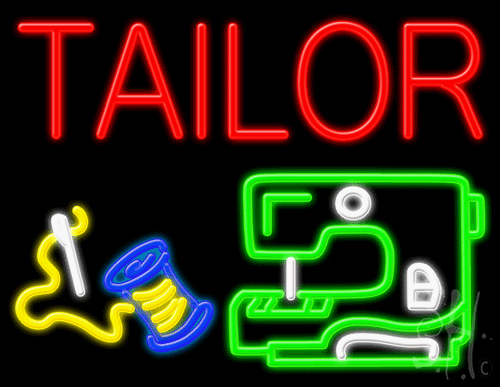 Tailor LED Neon Sign - Tailor Neon Signs - Everything Neon