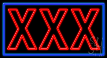 Xxx Neon Sign | Adult Neon Signs - Every Thing Neon