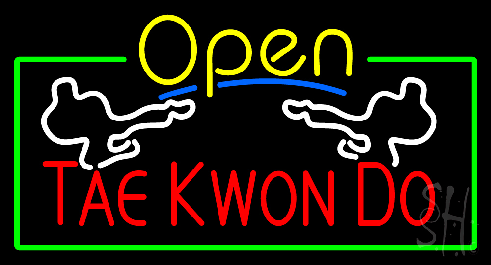 Tae Kwon Do LED Neon Sign - Business Neon Signs - Everything Neon
