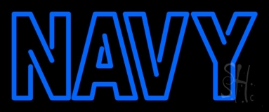 Navy Neon Signs - Every Thing Neon